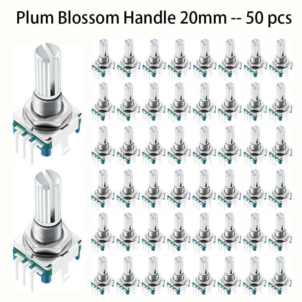 10/20/40/50*Rotary Encoder & Switch EC11 Audio Digital Potentiometer ...