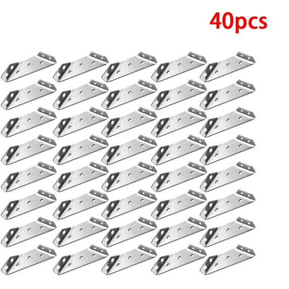 10/20/40/50pcs Thickened Stainless Steel Angle Code 90 Degrees Right ...