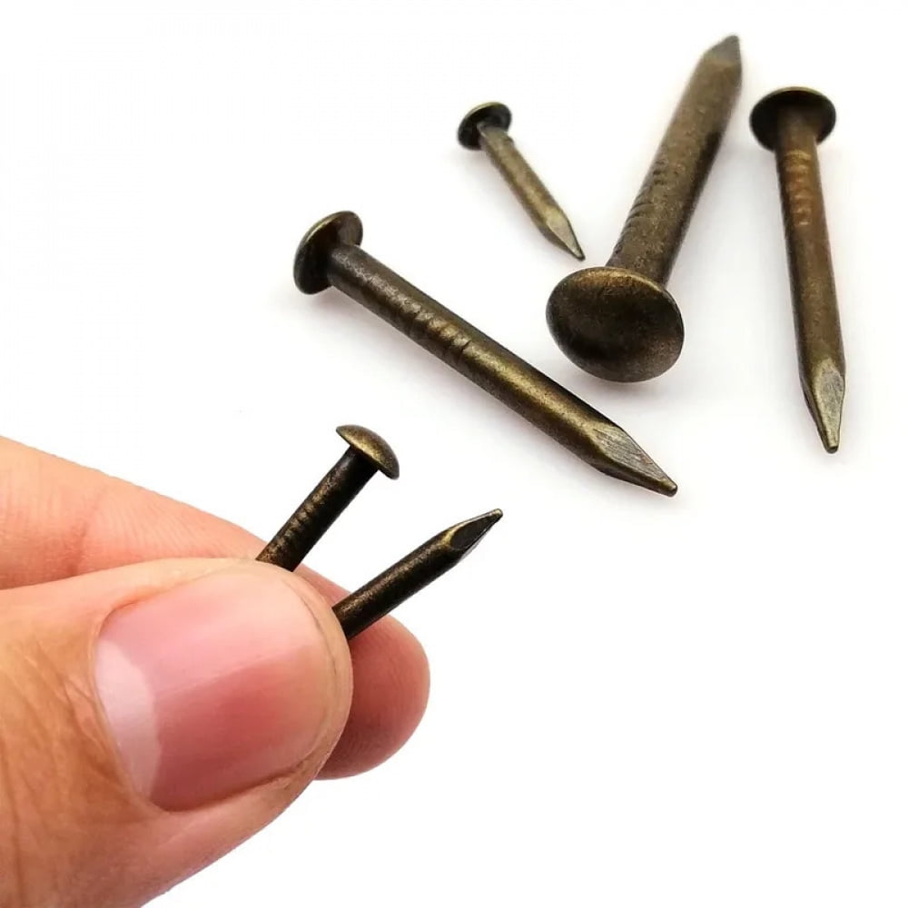 10/20/50/100pc 1.2mm 1.5mm 2mm 2.8mm Antique Brass Bronze Pure Copper ...