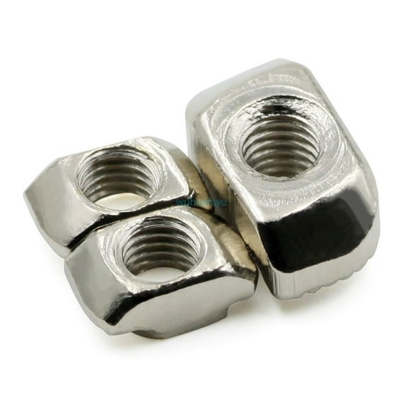 10/20/50/100pcs M3/M4/M5*10*6 for 20 Series Slot T-nut Sliding T Nut ...