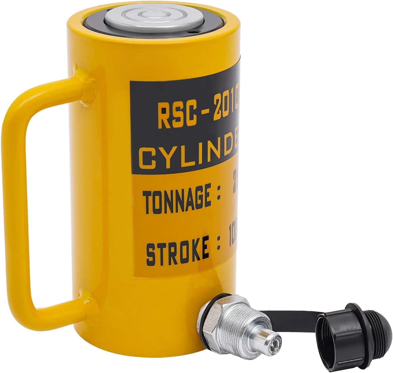 10/20/50 Ton Hydraulic Cylinder Jack 4 in, 6 in Stroke Heavy Duty Jack ...