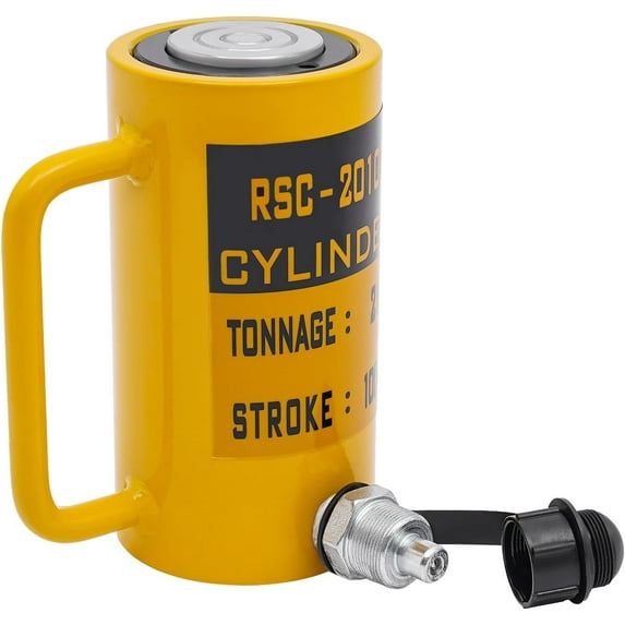 10/20/50 Ton Hydraulic Cylinder Jack 4 in, 6 in Stroke Heavy Duty Jack ...