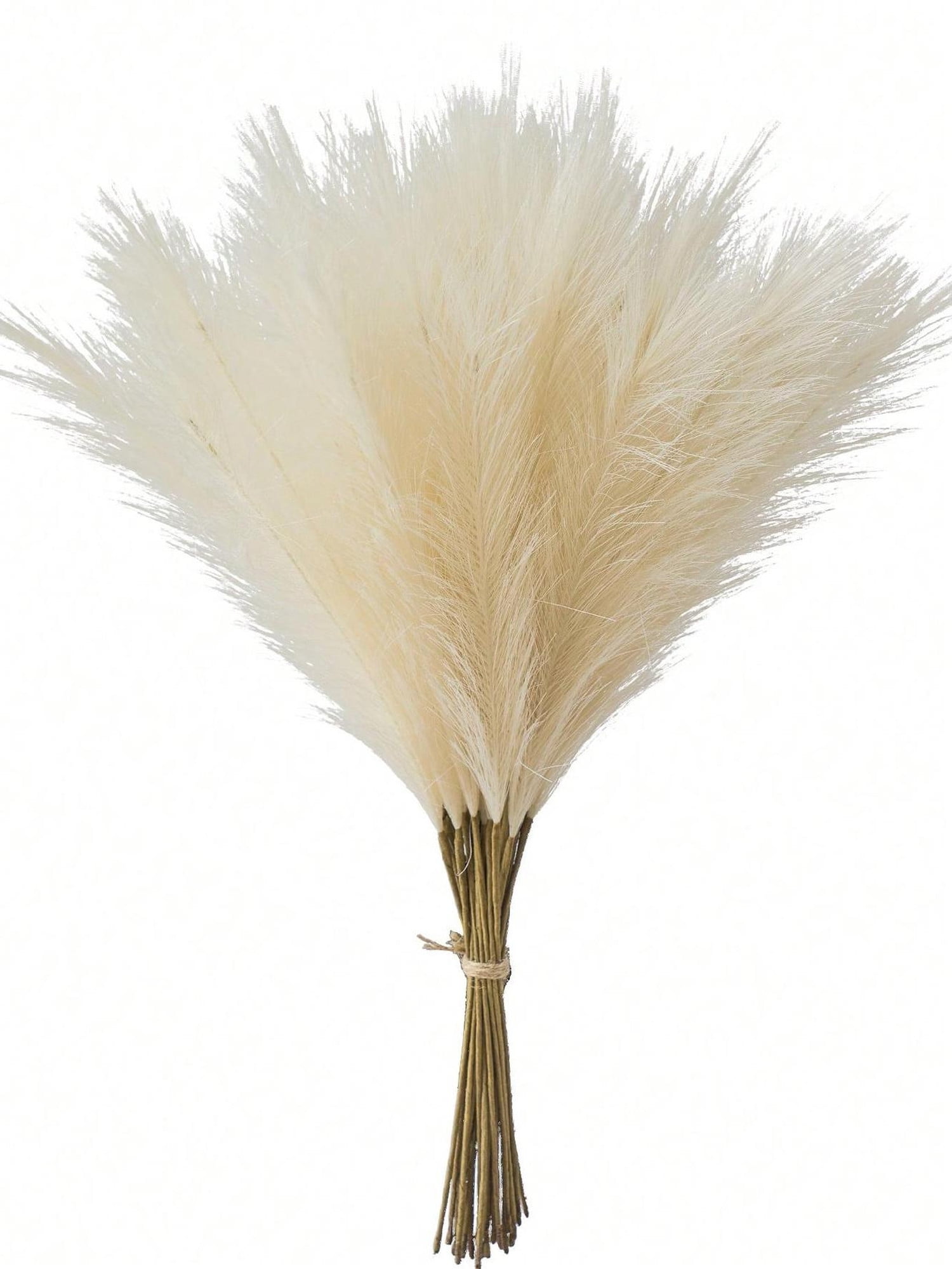 10/20/50PCS Beige Faux Pampas Grass Artificial Reed Decor, Elegant Long ...