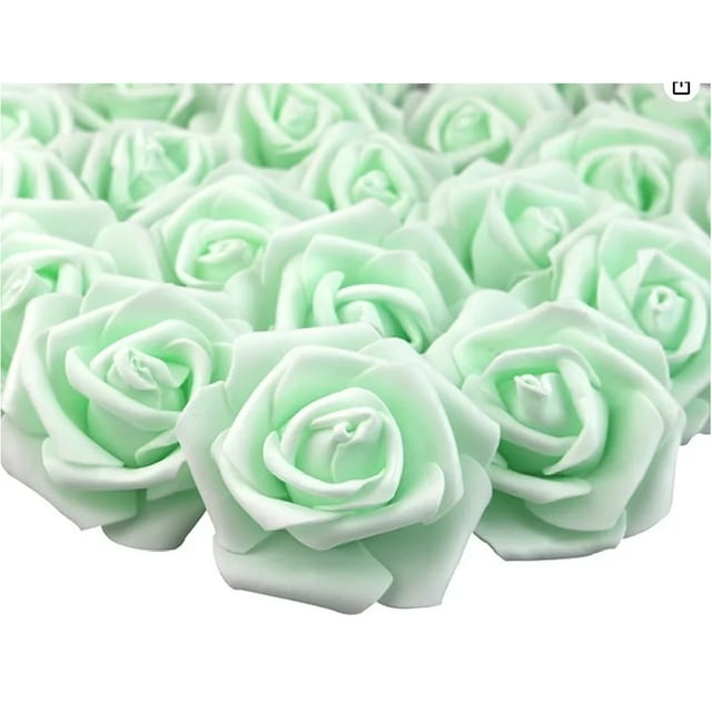 10/20/50Pcs Artificial Foam Rose Flowers PE Fake Flower for Home Room ...