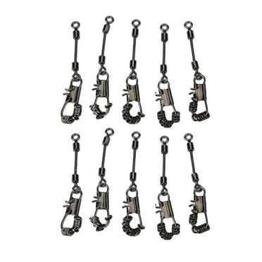 RANMEI 10/20/50Pcs Stainless Steel Tippet Rings Small Oval O Rings For ...