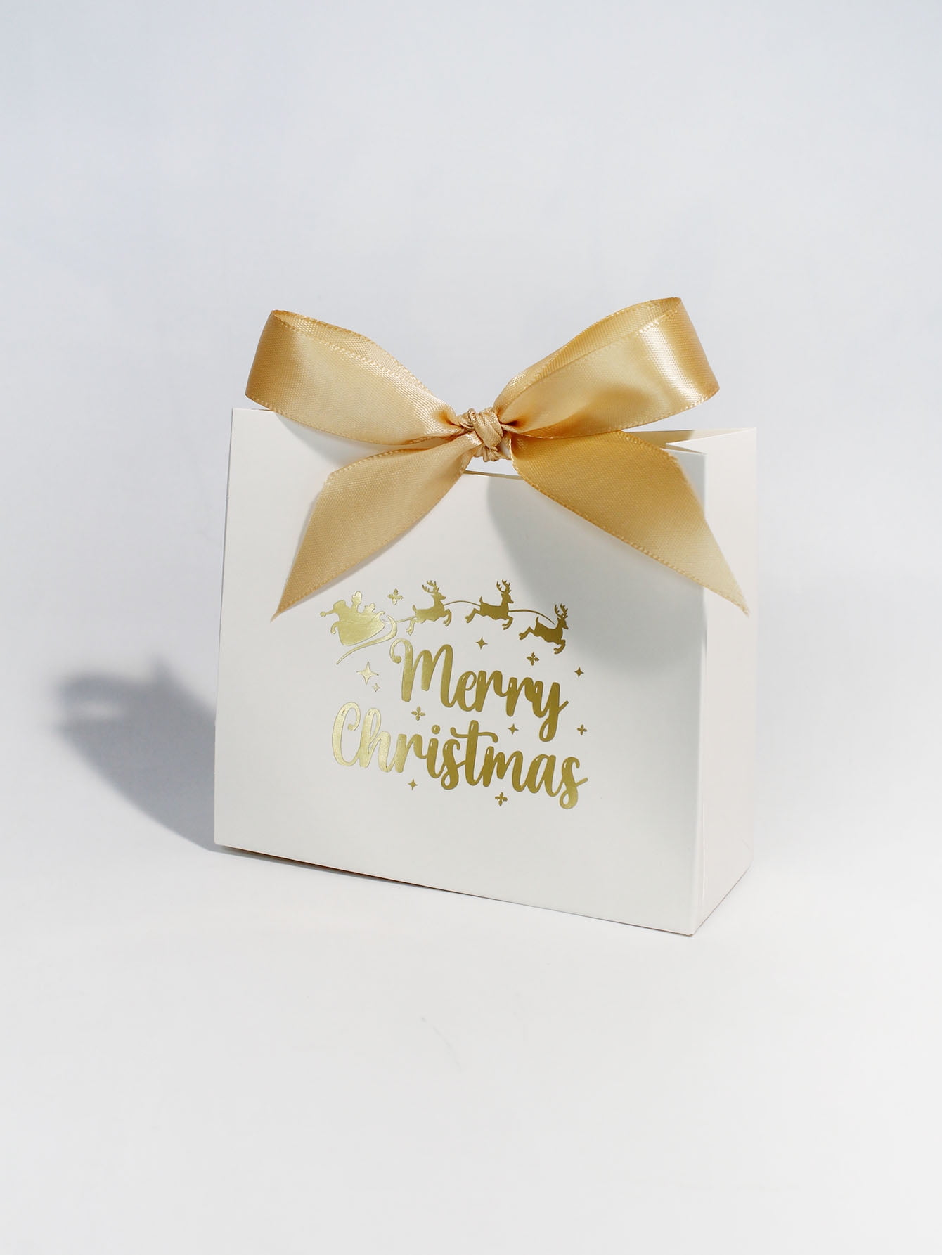 10/20/50pcs Christmas Candy Boxes Santa Claus reindeer Cookie Gift Box ...