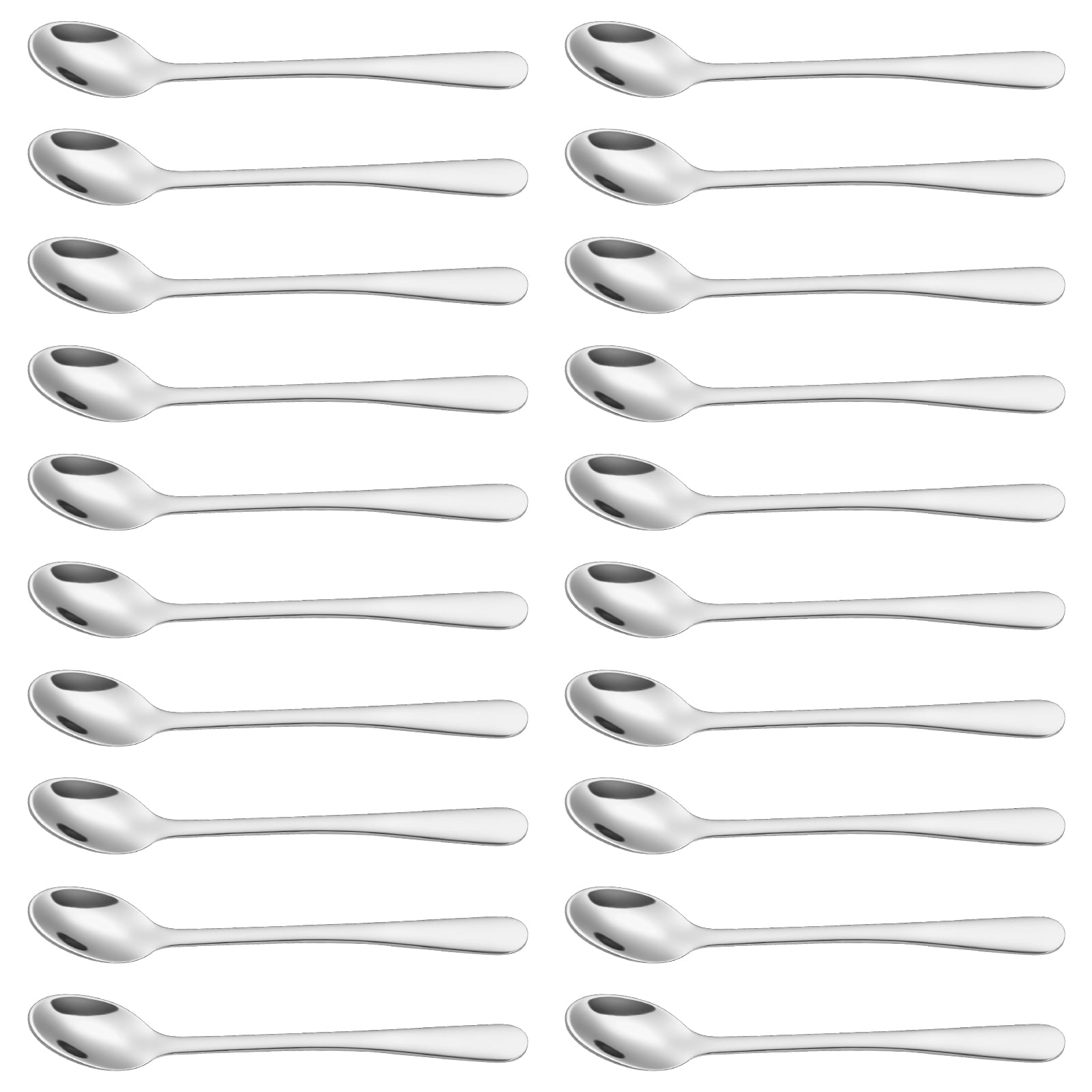 10/20 Pcs Mini Spoons Stainless Steel Tiny Spoons Practical Mini ...