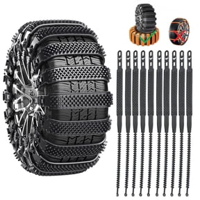 Security Chain SZ335 Super Z Car Snow Radial Cable Tire Chain, Pair ...