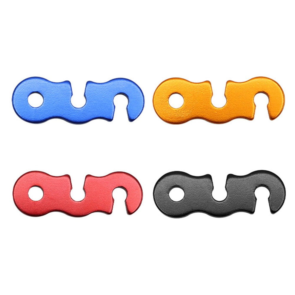 10/20 S-Shaped Open Wind Rope Buckle Three-Hole Tent Draw Rope ...