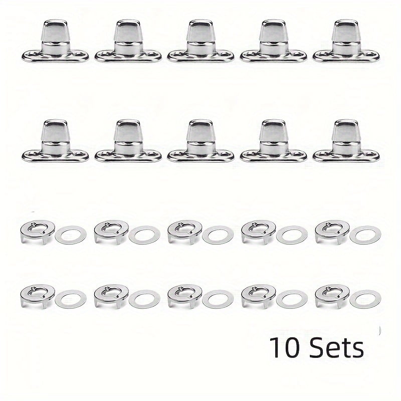 10/20 Sets Marine Grade Twist Lock Fasteners Turn Button Eyelet And ...