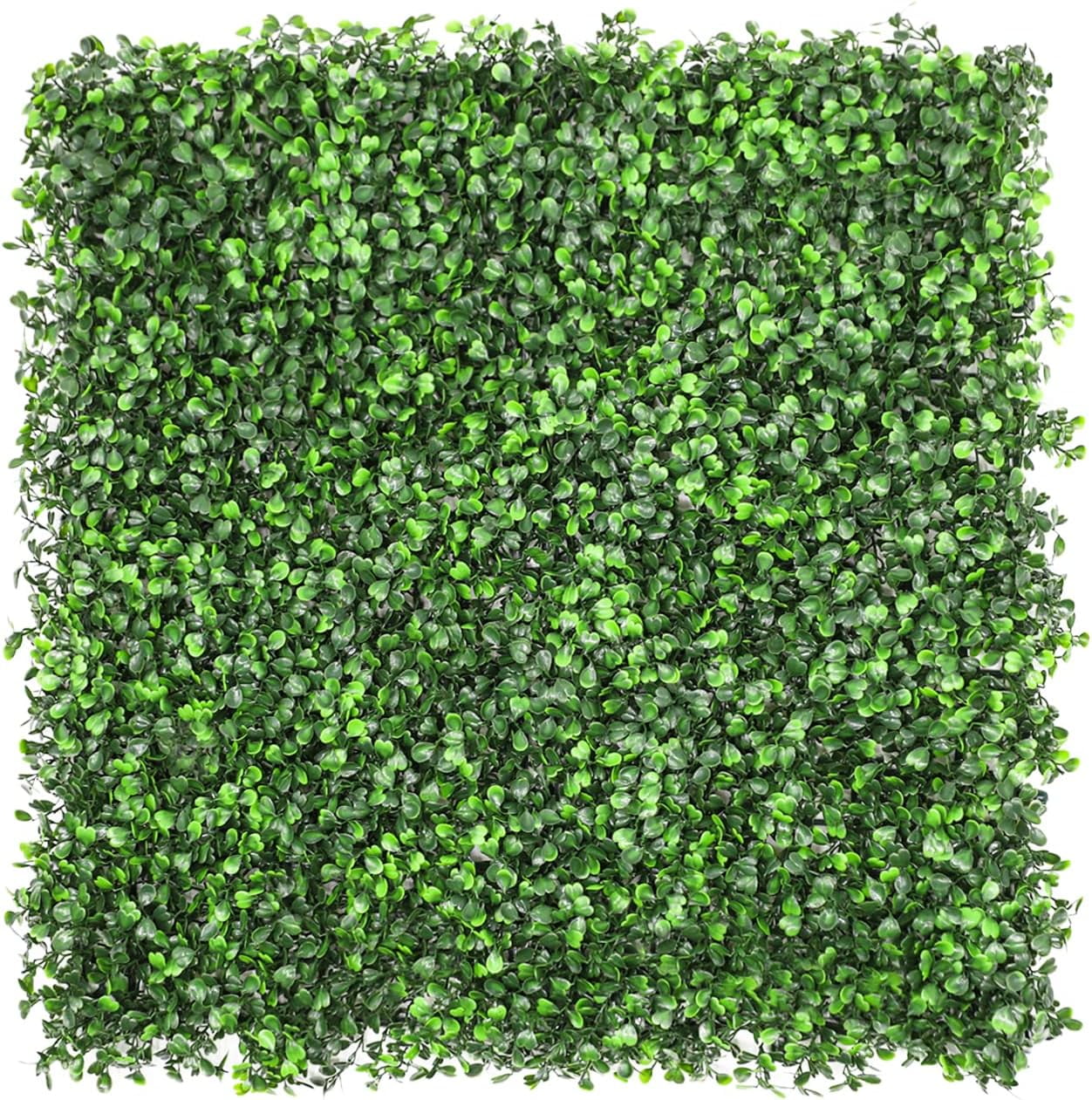 10 20" x 20" Artificial Boxwood Panel Hedge Topiary Plant Grass ...