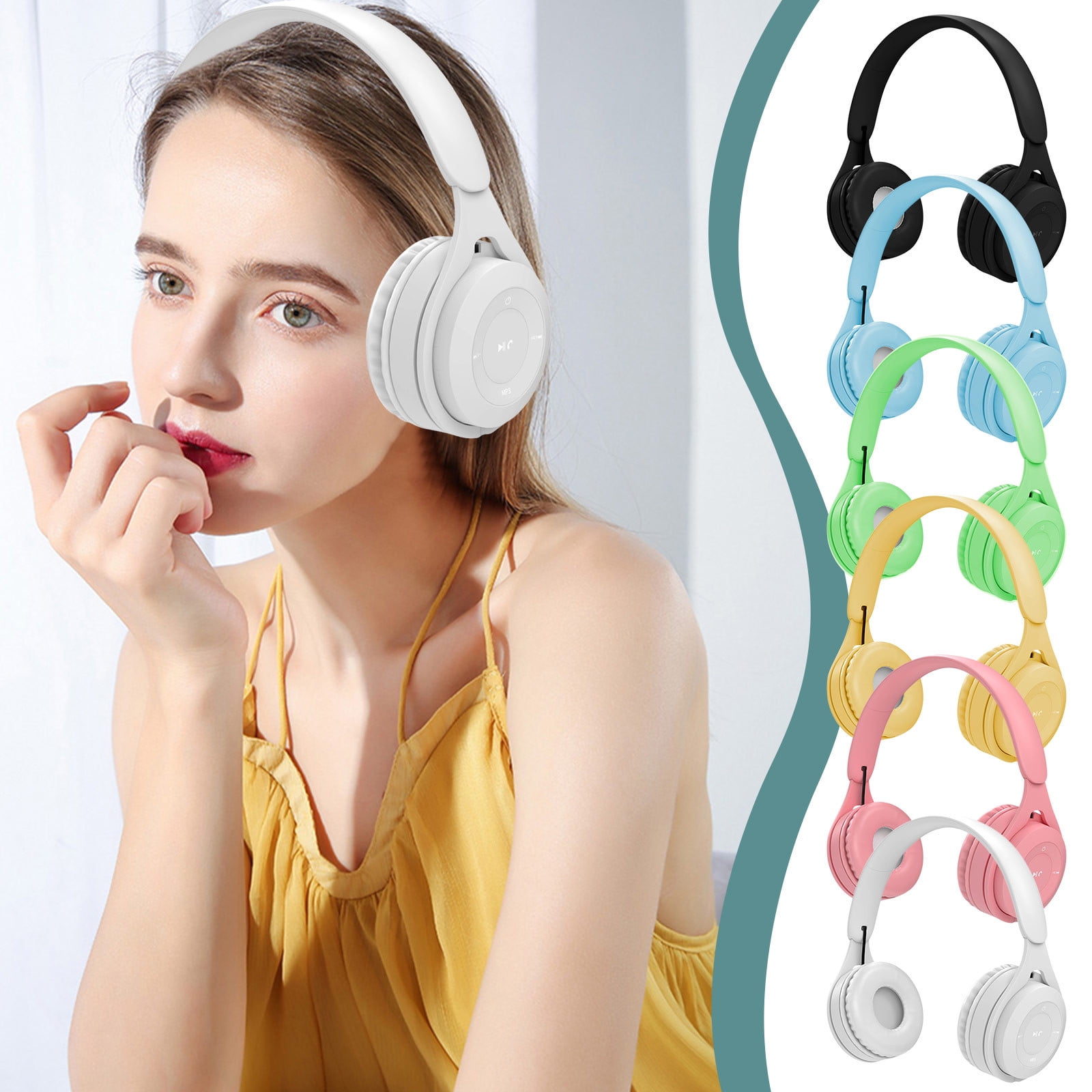 Under 10, 2023 New Headworn Bluetooth Earphones, Mini Game Student Y08 ...