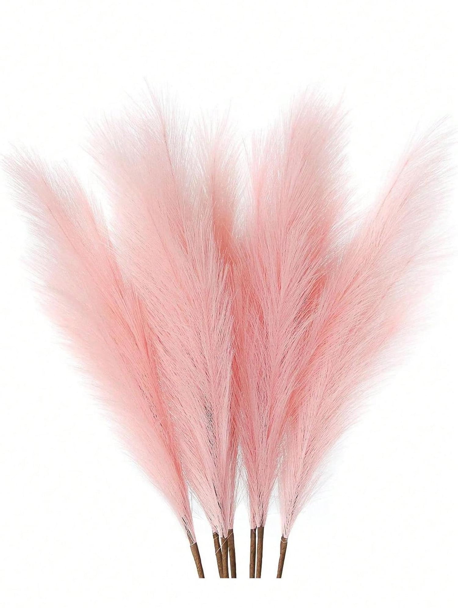 10/20PCS Artificial Reed Grass Faux Pampas Decor Large Fluffy farmhouse ...