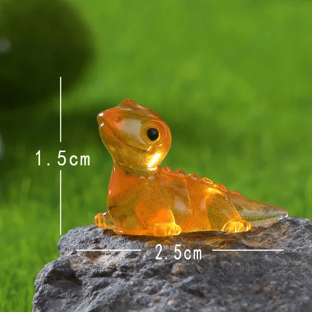 10/20PCS Mini Lizards Glow At Dark Lizard Vivarium DIY Mimiature ...