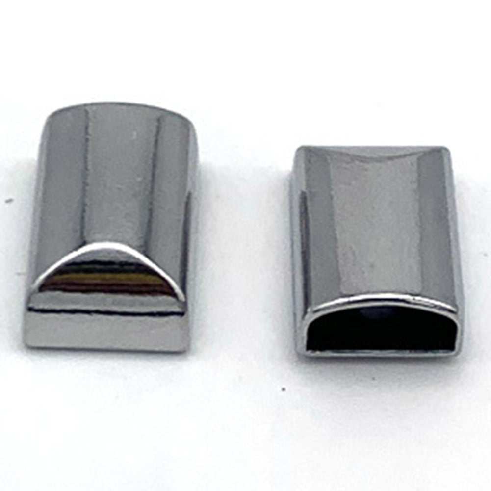 10/20Pcs Metal Zip Stopper Zip Tail Clip Stop Tail Plug Head With Screw ...