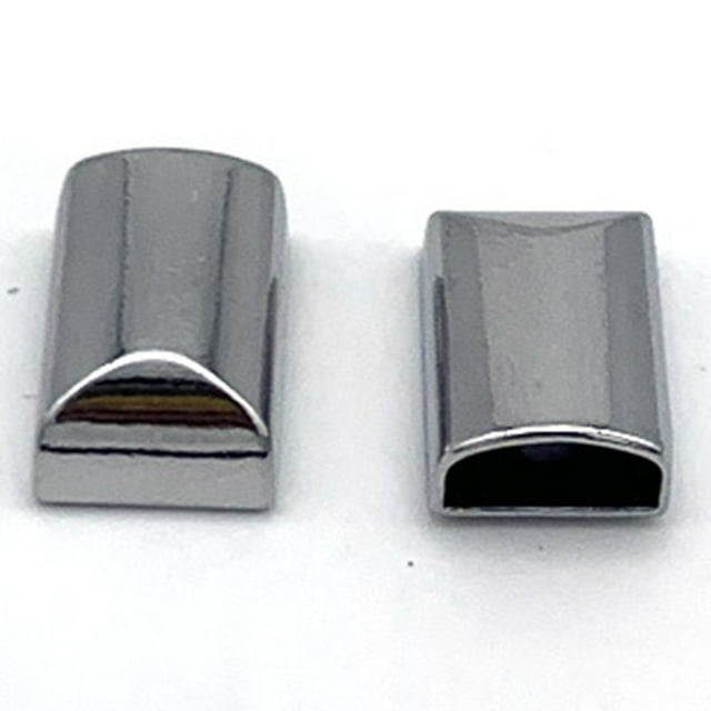 10/20Pcs Metal Zip Stopper Zip Tail Clip Stop Tail Plug Head With Screw ...