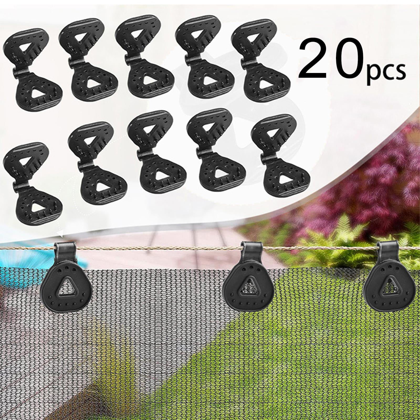 10/20Pcs Tent Tarp Clips Tarpaulin Clamps Shade Cloth , 20PCS - Walmart.com