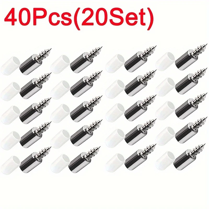 10/20Set Self-tapping Screws Cabinet Laminate Support Laminate Holder ...