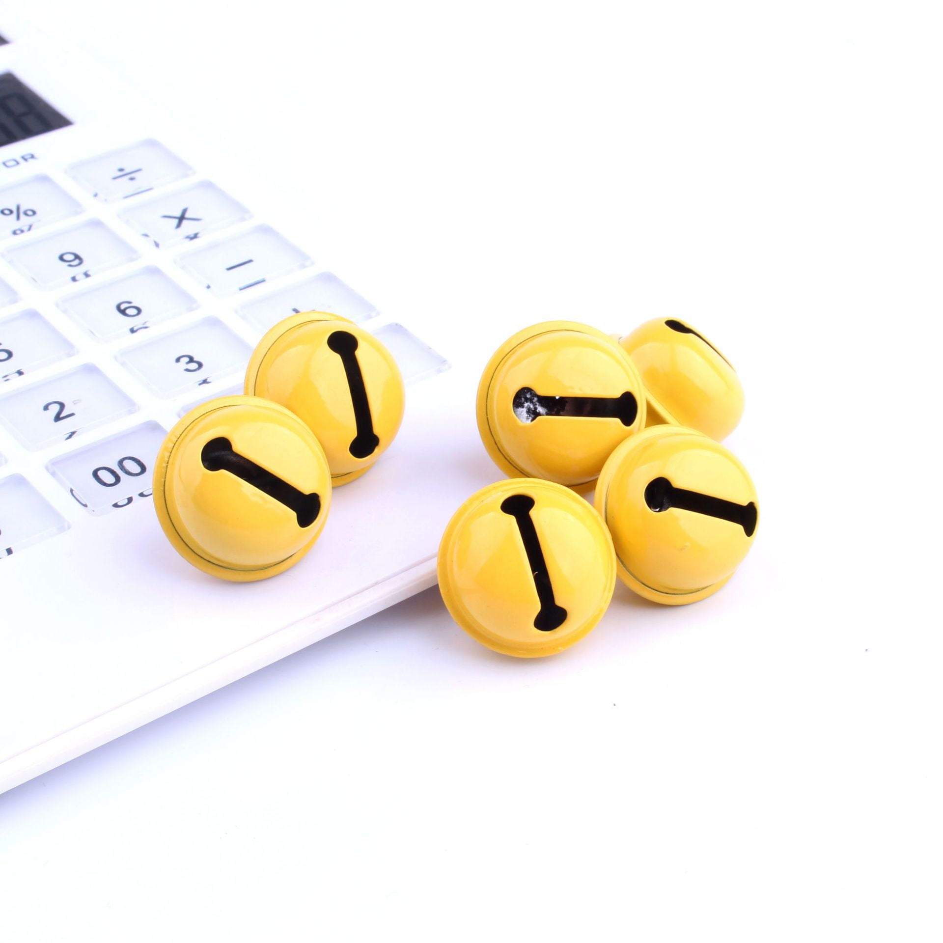 10/20pcs 22mm Colorful Jingle Bell Metal Round Mini Bells Ornaments ...