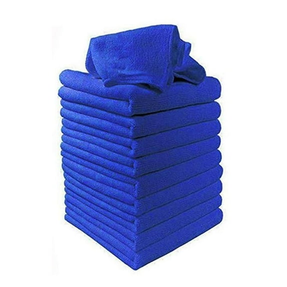 10/20pcs Car Wash Microfiber Towels Soft Drying Cloth Duster Suction ...