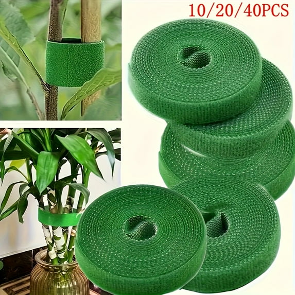 10-20pcs Reusable Garden Magic Tape - Adjustable Plant Support Ties, 39 ...