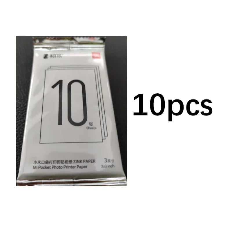 10/20pcs Sheets Original Xiaomi ZINK Pocket Printer Paper Self-adhesive ...