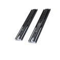 10" - 22" Stainless Steel Drawer Slides Soft Close Drawer Track Rail ...