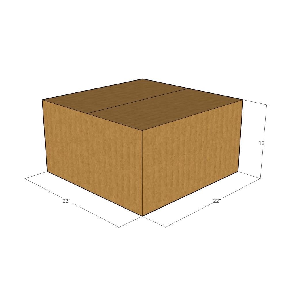 10 -22x22x12 Corrugated Boxes -New for Moving or Shipping Needs ...