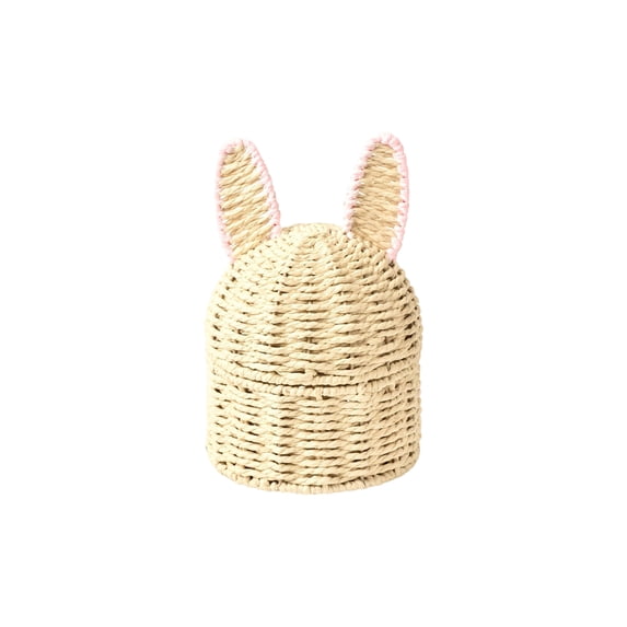 10.23Inch Cute Easter Bunny Basket Hand-Woven Easter Bunny Basket ...