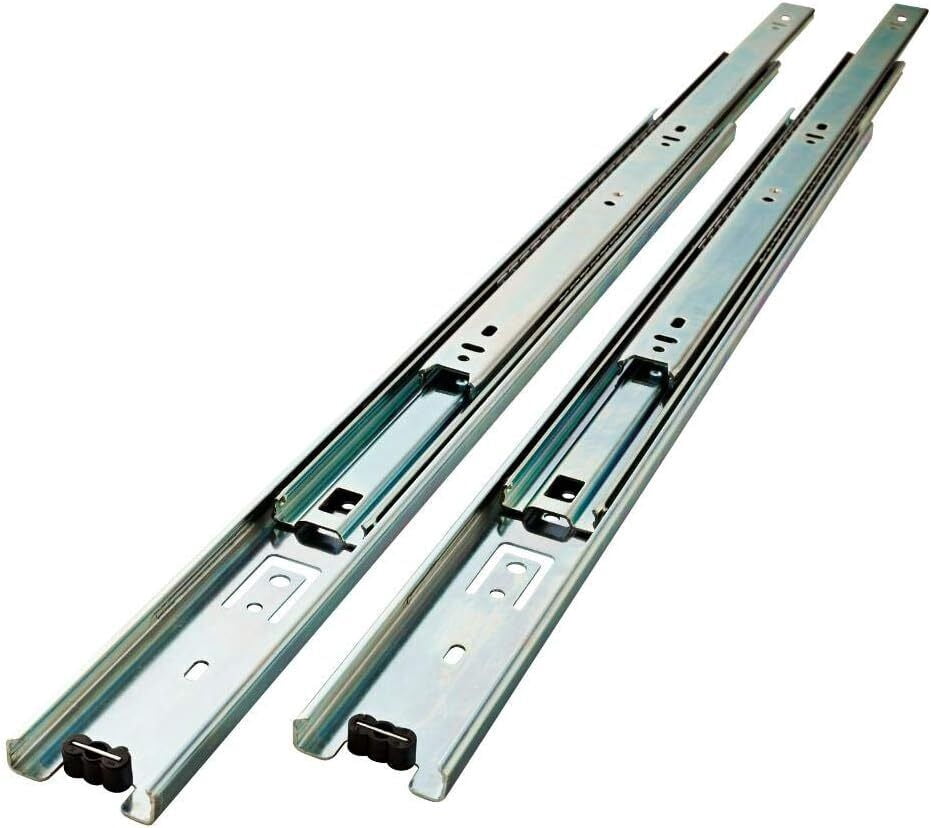 10"-24" Full Extension Ball Bearing Heavy Duty Drawer Slide Track Rail ...