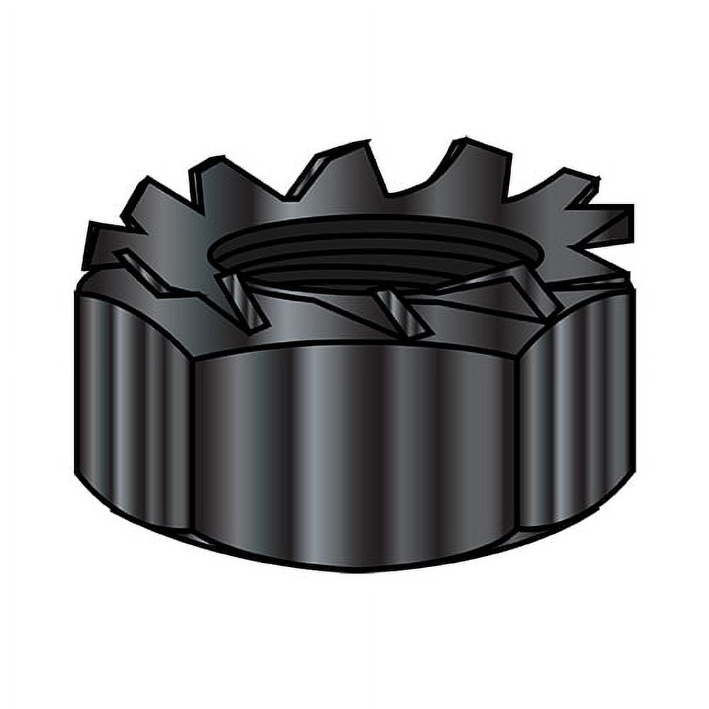 10-24 K Lock Nut Black Zinc (Pack Qty 4,000) BC-10NKBZ - Walmart.com