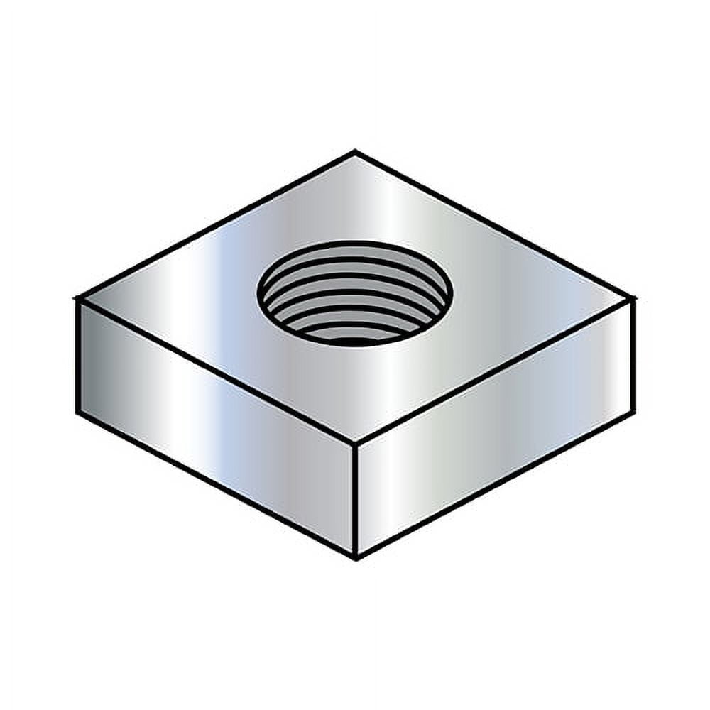 10-24 Square Machine Screw Nut Zinc (Pack Qty 5,000) BC-10NQ - Walmart.com