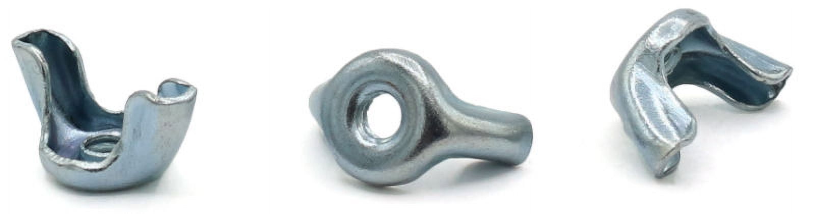 10-24 Stamped Wing Nuts / Steel / Zinc - 2000 Piece Carton - Walmart.com