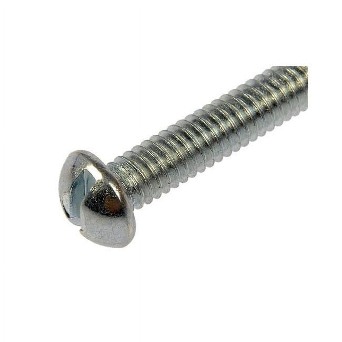 #10-24 x 1-1/2" Zinc Plated Steel Coarse Thread Phillips Pan Head ...