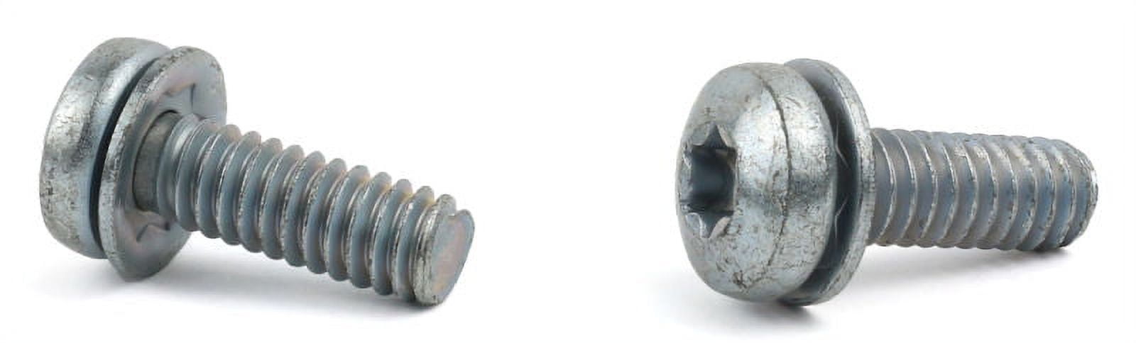 10-24 x 1/2" SEMS Screws / Square Cone Washer / Six-Lobe (TorxÂ®) / Pan ...