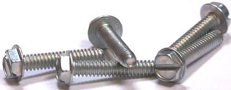 10-24 x 1/2" Trilobe Thread Forming Screws for Metal / Slotted / Hex ...