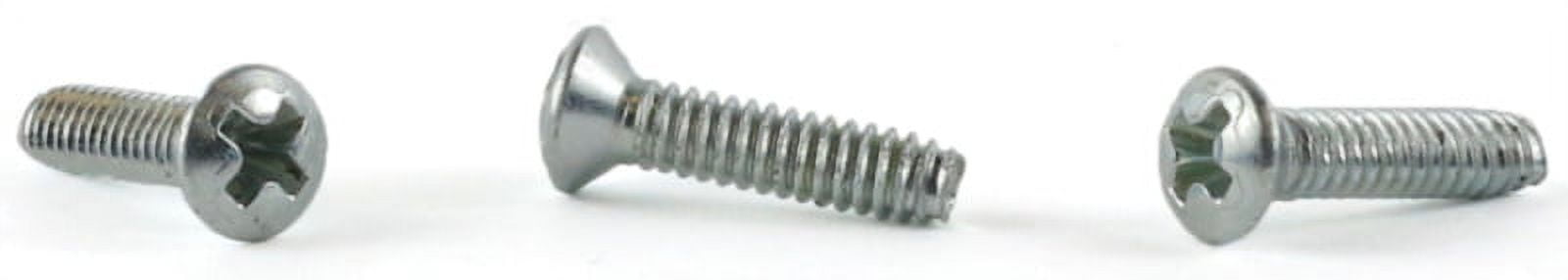 10-24 x 3/4" Trilobe Thread Forming Screws for Metal / Phillips / Oval ...