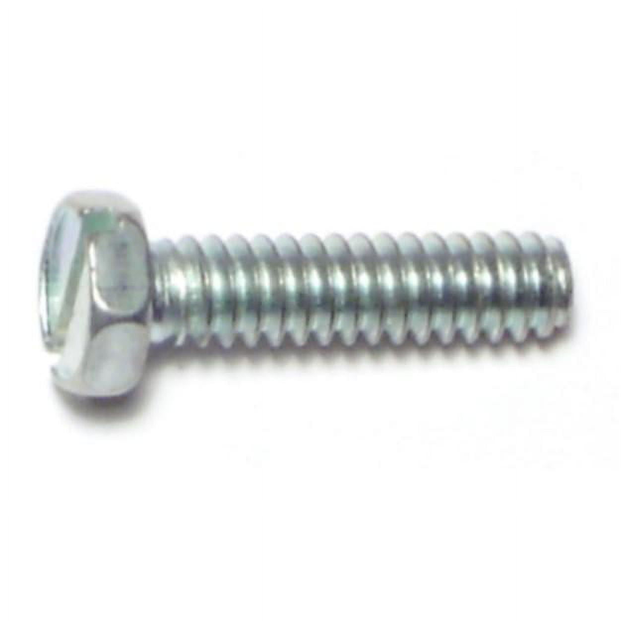 #10-24 x 3/4" Zinc Slotted Indented Hex Head Machine Screws (24 pcs ...