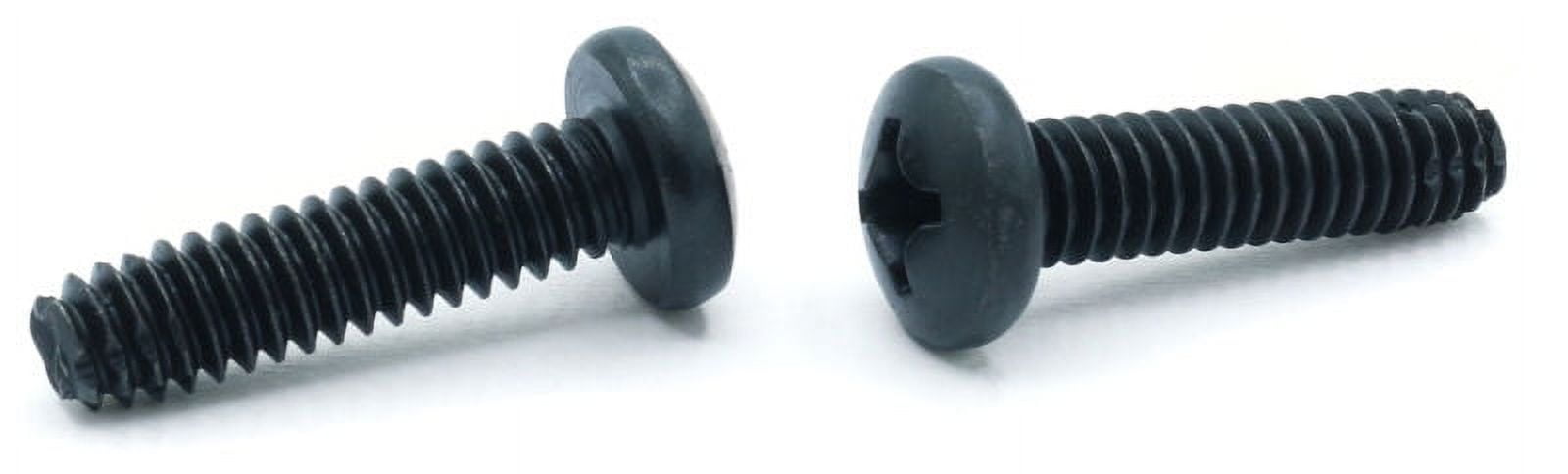 10-24 x 3/8" Type F Thread Cutting Screws / Phillips / Pan Head / Steel ...