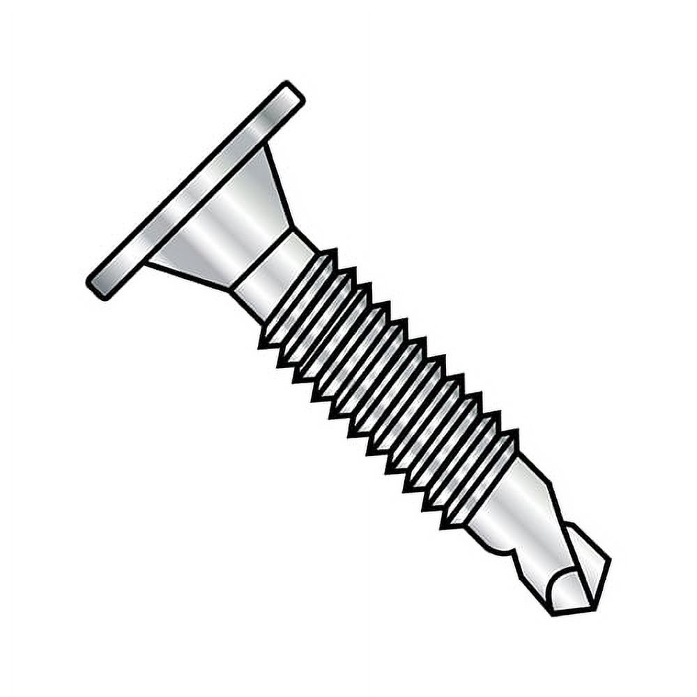 10-24X1 1/2 Phil Wafer Head #3 Point Self Drill Screw Mach Screw Thread ...