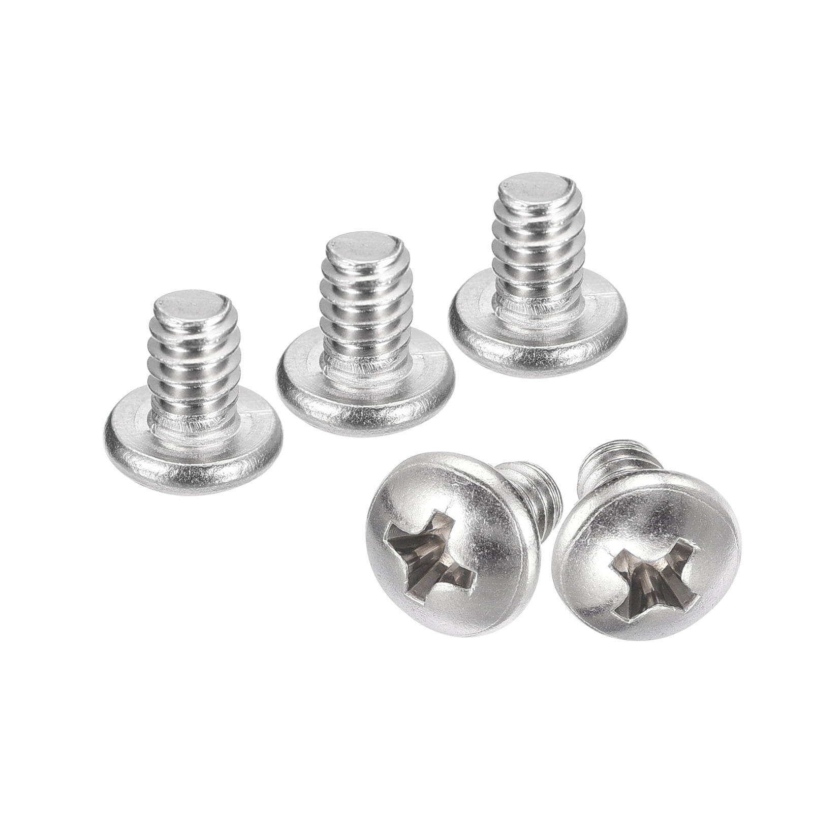 #10-24x5/16" Pan Head Machine Screws, 304 Stainless Steel Screw, Pack ...