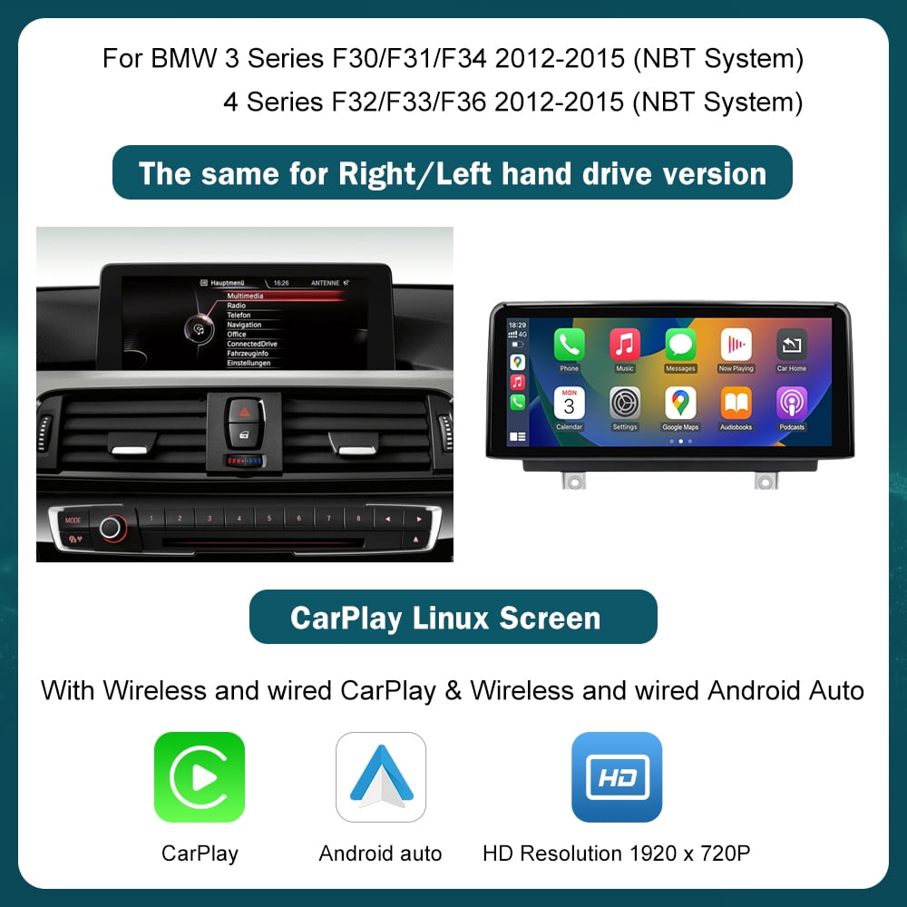 10.25'12.3' Wireless CarPlay Android Auto Multimedia Display Screen For ...