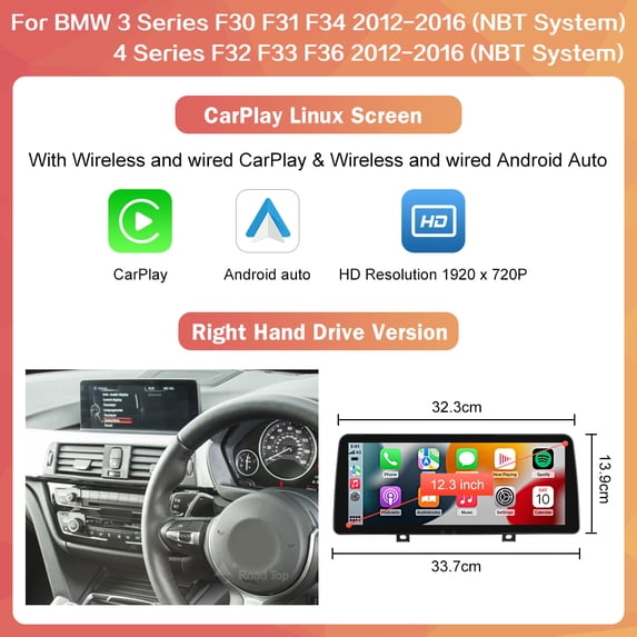 10.25'' 1920*720 Wireless Carplay Android Auto Multimedia Display For ...