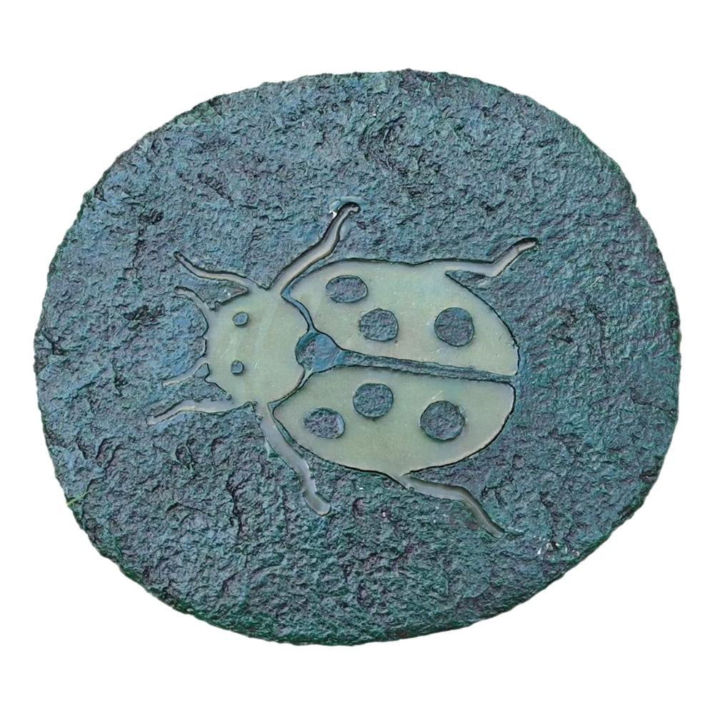 10 (25.5 cm) Glow-in Dark Celtic Compass Decorative Stone,Butterfly ...