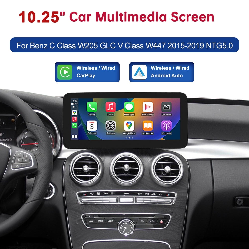 10.25 Inch Linux Touch Screen for Mercedes Benz W205 GLC C V Class W447 ...