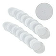 10/25Pcs 46Mm Coin Capsules Inner Ring Gasket Set Transparent Plastic ...