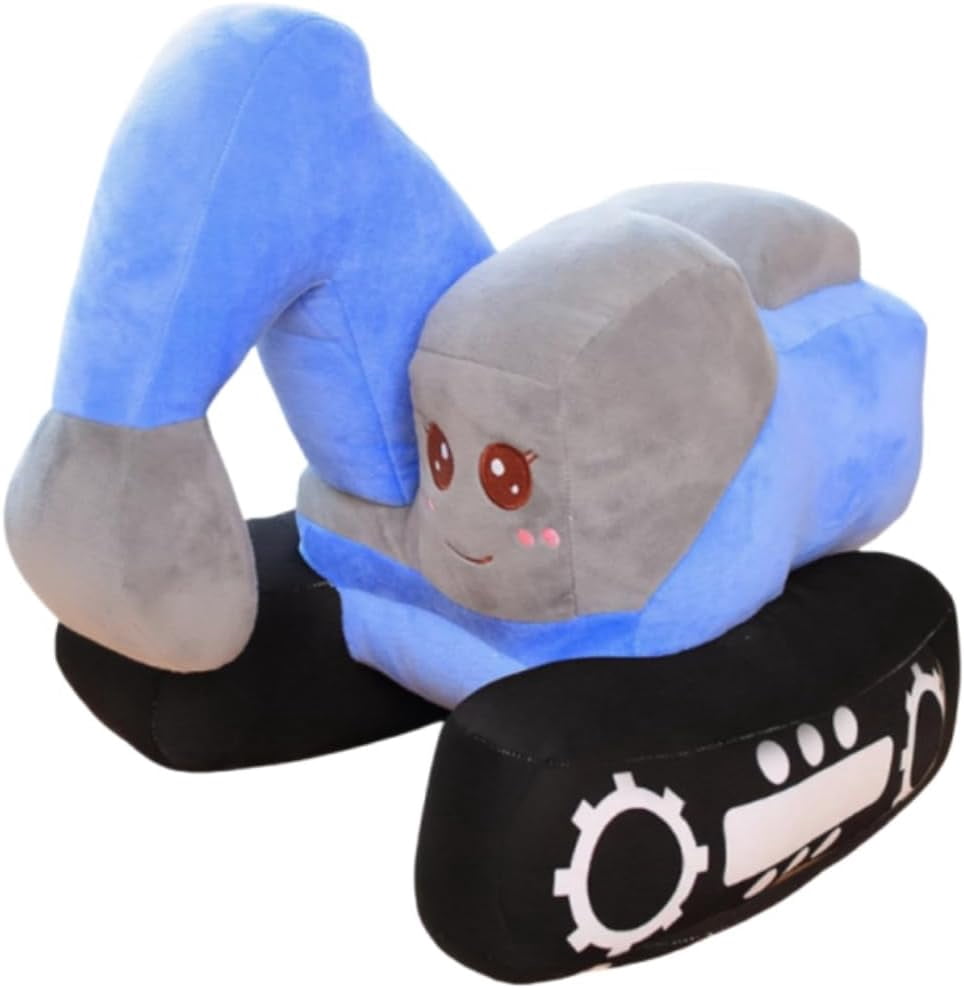 10" /25cmExcavator Plush Toy, Soft Excavator Stuffed Truck Construction ...