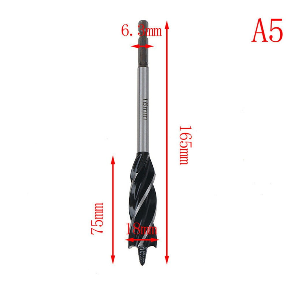 10-25mm Drill Bit Set Wood Fast Cut Auger Carpenter Joiner Tool ...