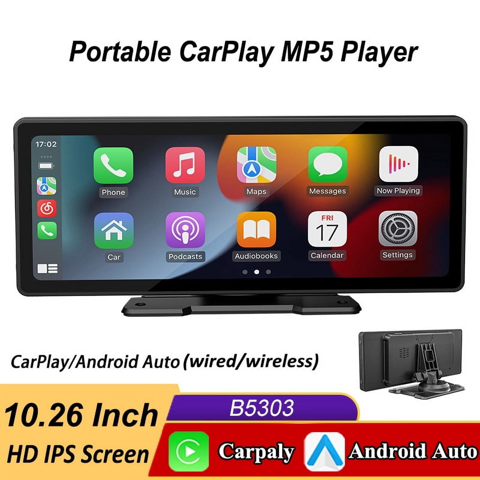 10.26 inch Portable Bluetooth Car MP5 Player HD large Screen Wireless ...