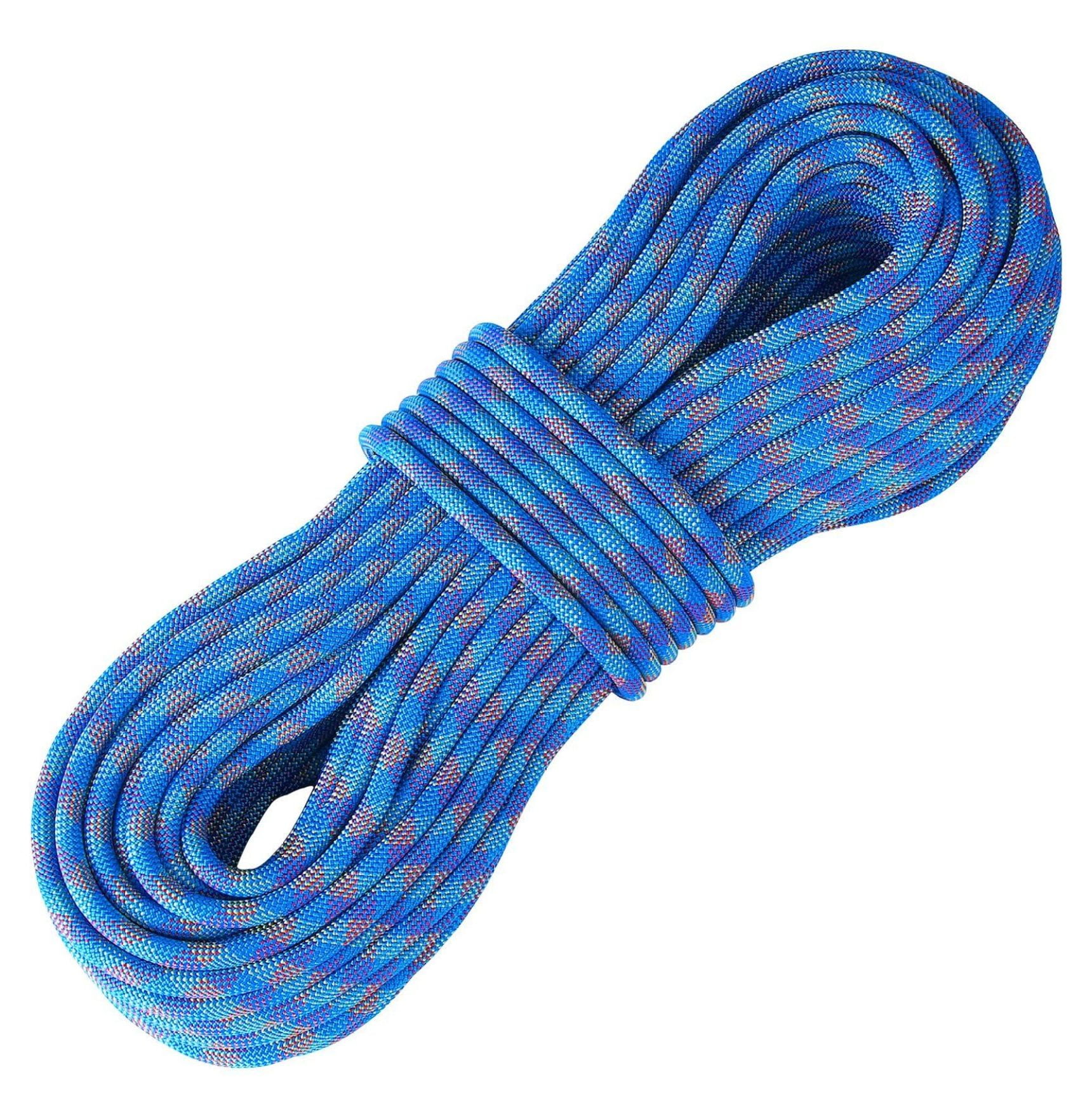 10.2mm Climbing Rope 60M, Dynamic Rope for Rock Climbing, Rappelling ...